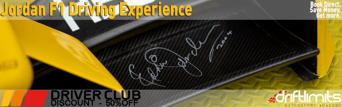 Jordan F1 Driving Experience - Drift Limits